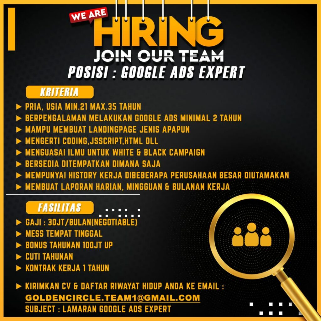 Lowongan Kerja - Golden Circle - Loker Terkini